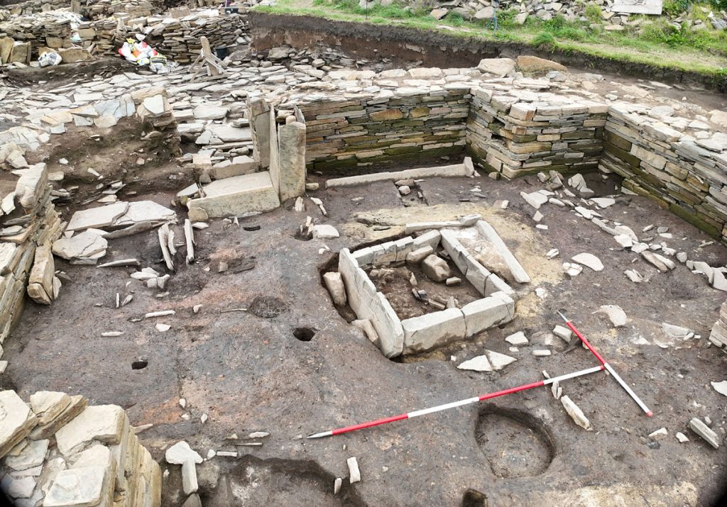 Diary Extra – Photographs of Trench T and Structure One from above ...